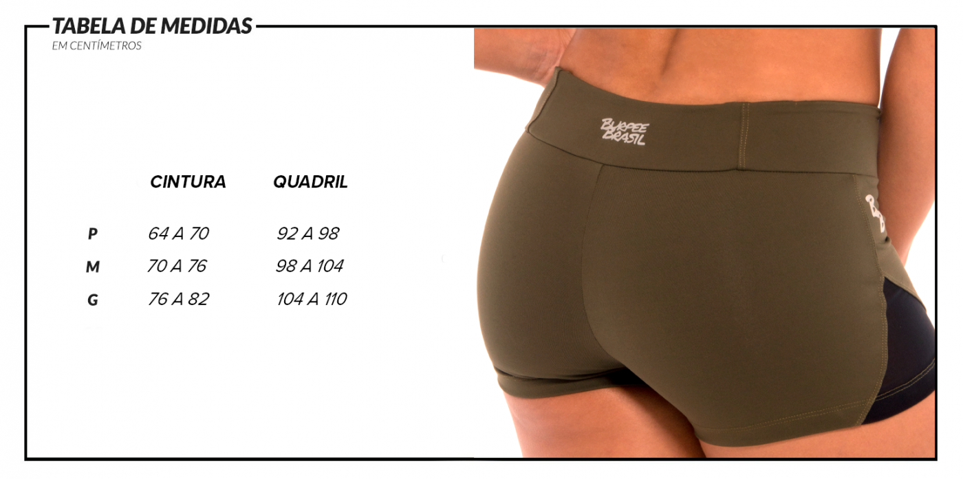 tabela-de-medidas_short-military – Burpee Brasil